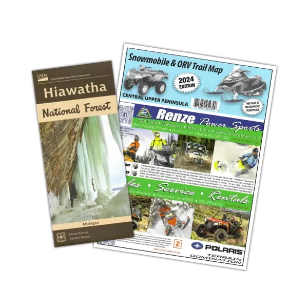 Snowmobile/ORV Trail Maps Bundle - Explore Munising